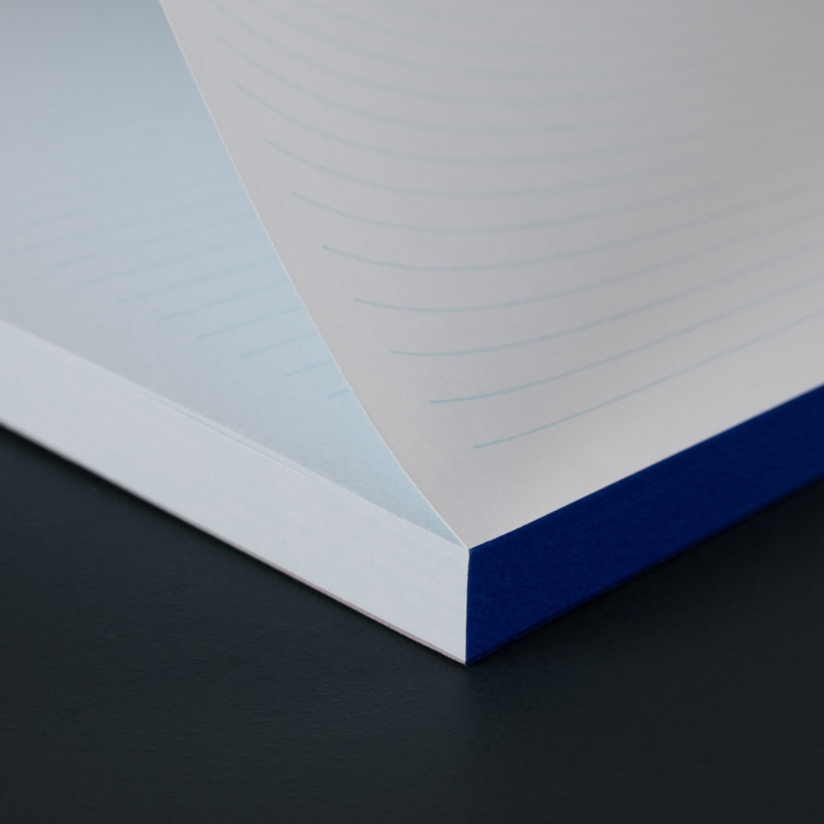 BLOC NOTE LIGNE A4 BLEU