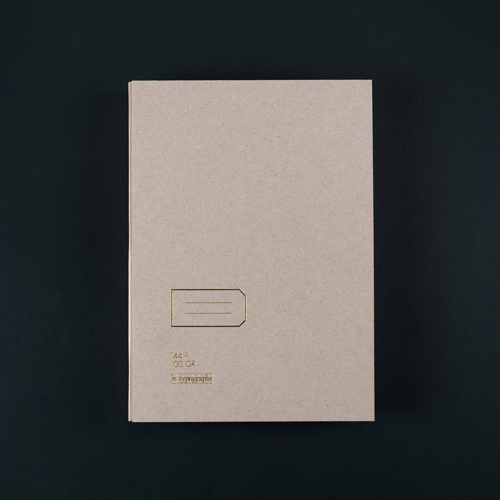 CAHIER CARTON A5+ pages blanches