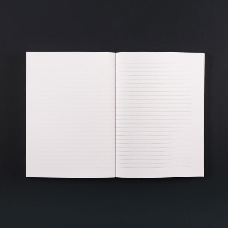 CAHIER CARTON A5+ HAPPINESS rainbow – pages lignées