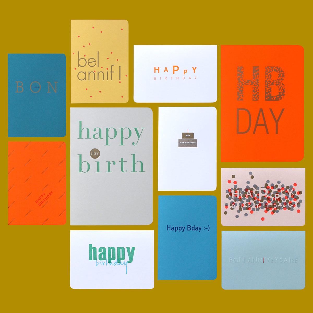 Folded Card + 300g Envelope Le Typographe | Qualité typo plomb ...