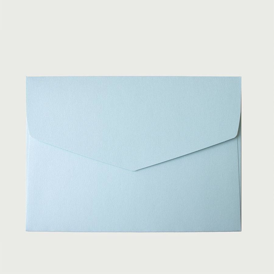 C5 ENVELOPE aqua blue