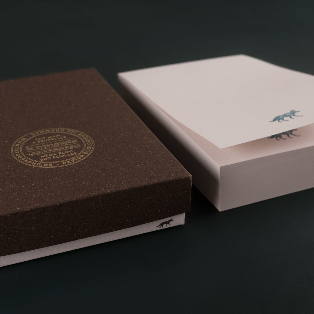 MEGA BLOC NOTE B6 LOUP 200 feuilles